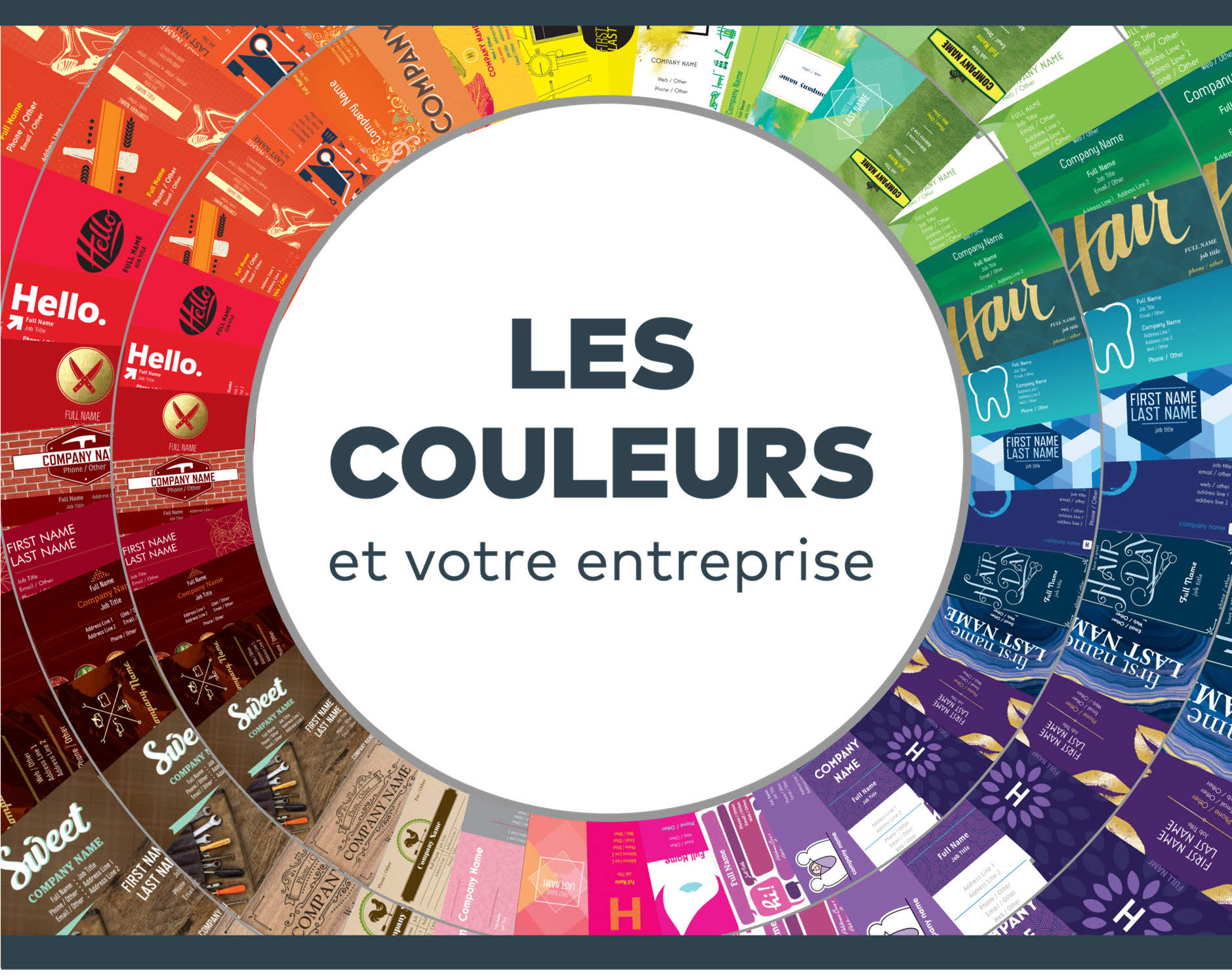 Comment les petites entreprises utilisent les couleurs sur leurs ...